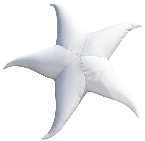 Casa Padrino Luxus Sitzsack Seestern Cremeweiß 180 x H. 35 cm ...