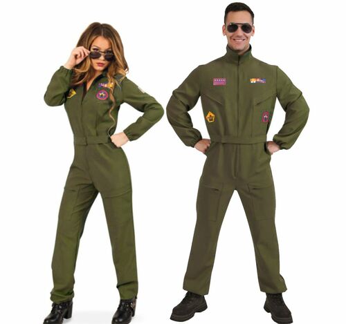 Kampfpilotin Kostüm Eva Militär für Damen | Damen Kostüme direkt bestellen